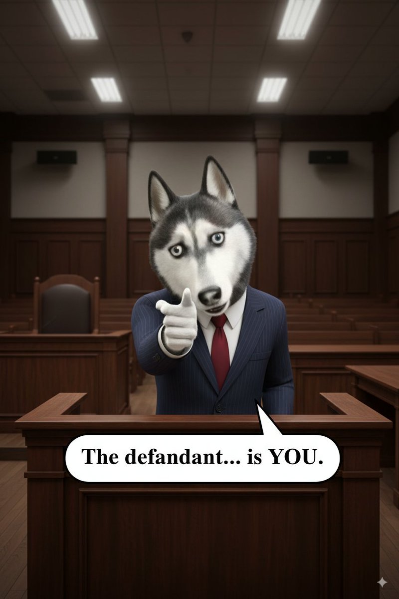 Husky Pointing ($U)