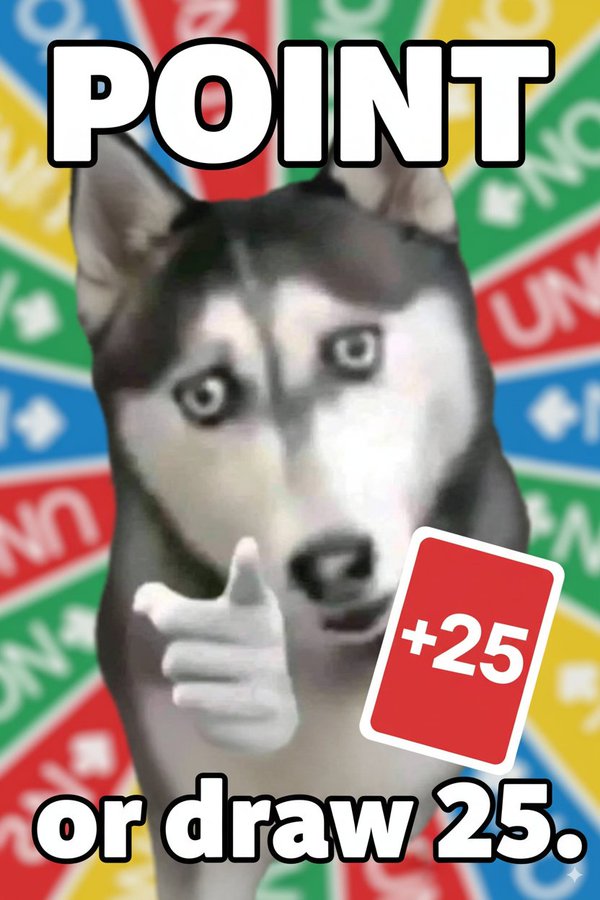 Husky Pointing ($U)